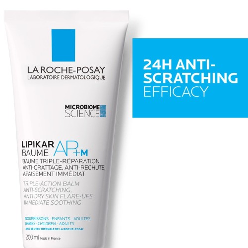La Roche-Posay Lipikar Baume Ap+ M Moisturizing Body Cream for Dry and ...