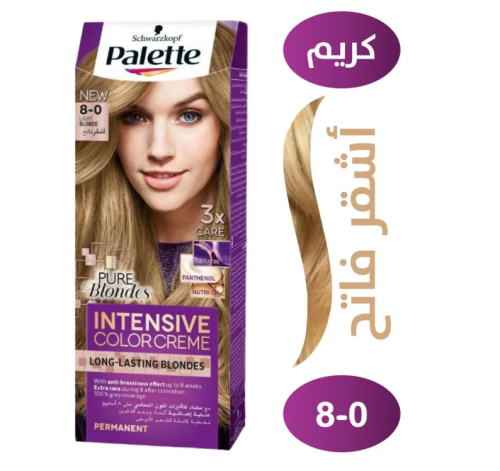 Schwarzkopf Palette Intensive Color Creme (8)0 Light Blonde AR ...